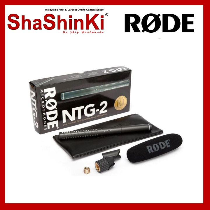 RODE NTG2 Shotgun Microphone | Lazada