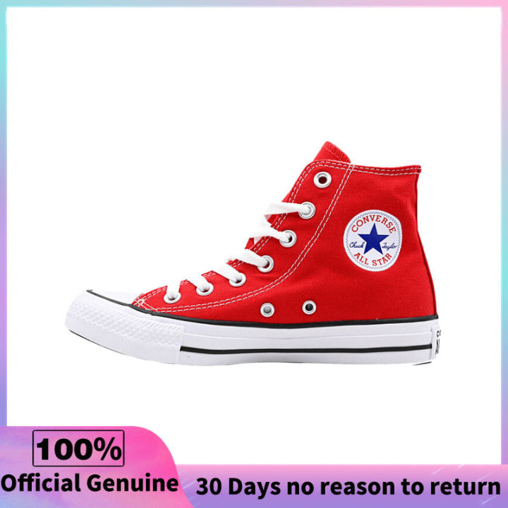 รับประกัน 3 เดือน Converse Chuck Taylor All Star 'Bright Red' Sneakers ...