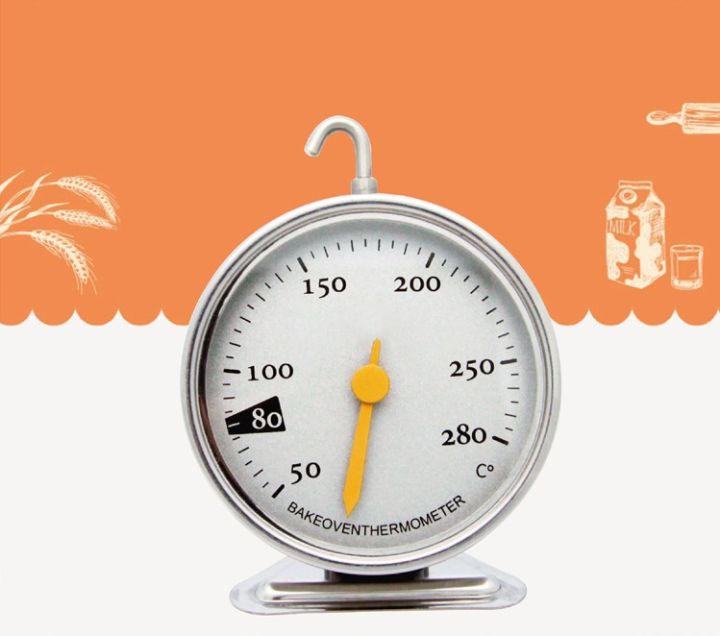 Bake Oven Thermometer เครื่องวัดอุณหภูมิเตาอบ 50-280°C | Lazada.co.th