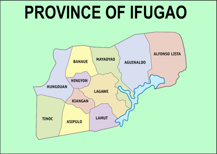 Ifugao Province Map A4 Laminated Chart | Lazada PH