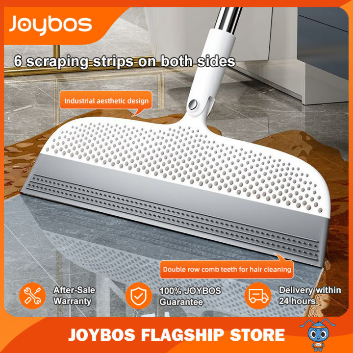 Joybos Magic Broom Floor Scraper TPR Silicone Scraper Clean Dust Stains ...