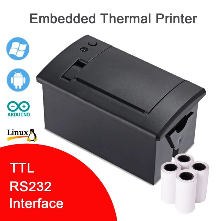 Qr701 Ttl Rs232 Printer Embedded Pos Receipt Printer 58mm Atm Thermal