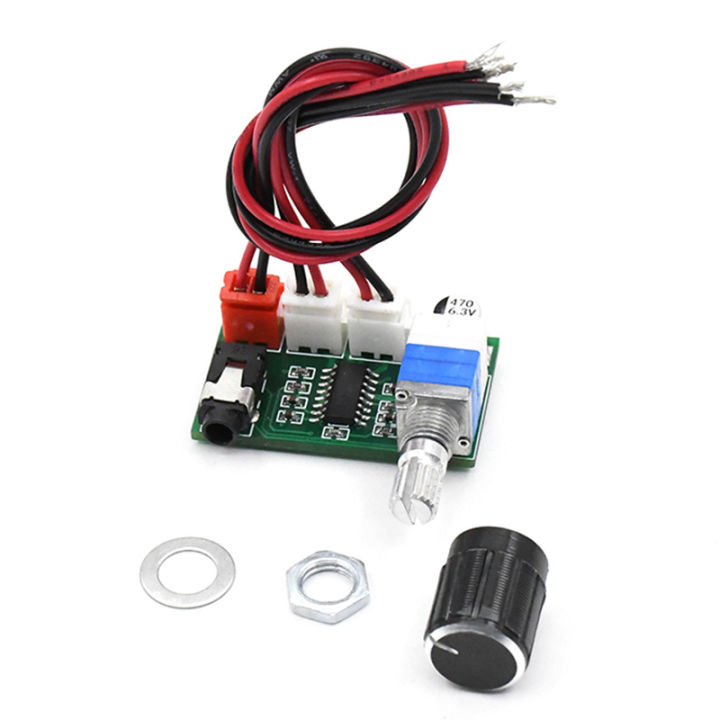 Dual 3W output digital amplifier board with volume button XH-A157 ...