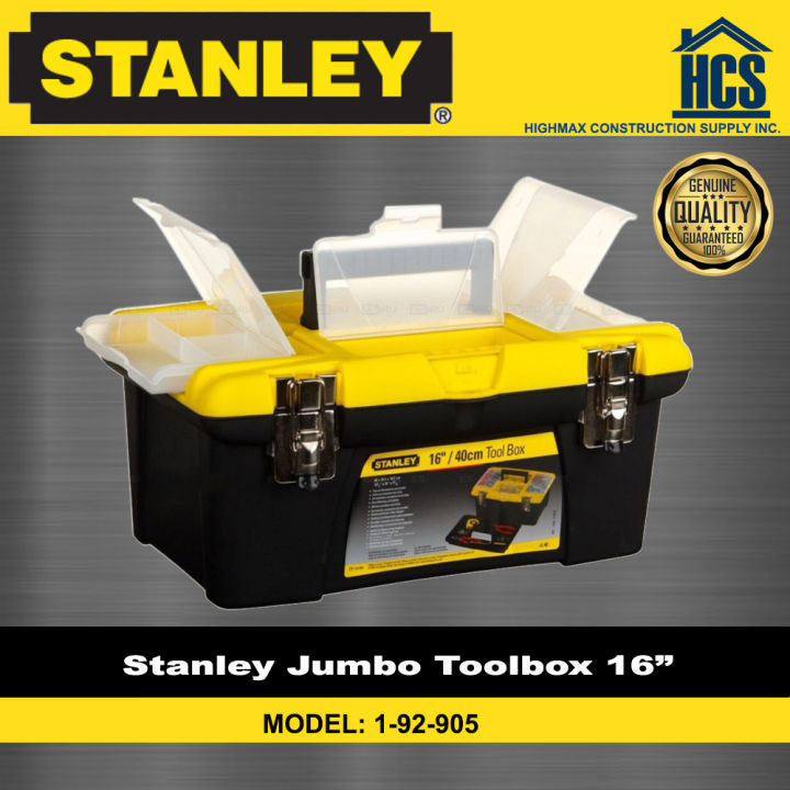 Stanley Tool Box Jumbo 16 Inch 1-92-905 | Lazada PH