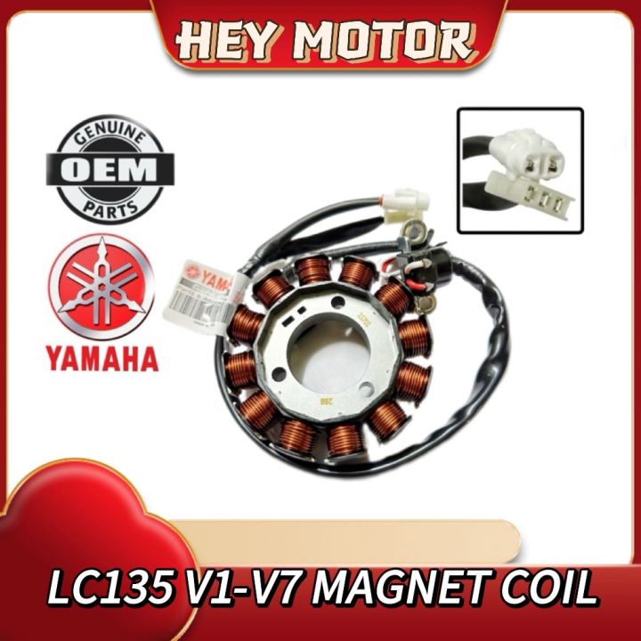 YAMAHA LC135 V1 V2 V3 V4 V5 V6 V7 MAGNET COIL FUEL COIL OEM MALAYSIA ...