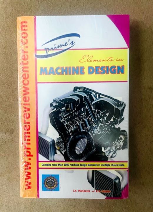 Machine Design - ELEMENTS by J.A. and R.S Capote | Lazada PH