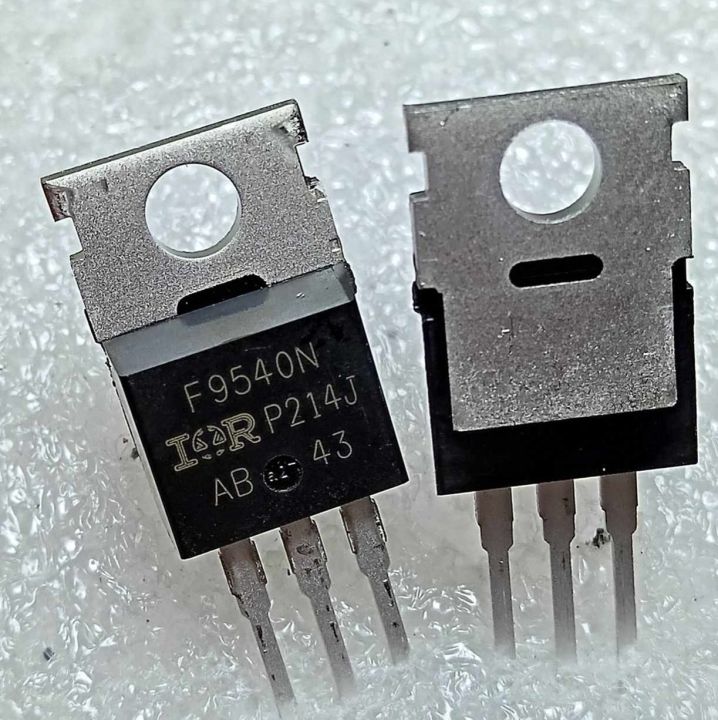 F9540N IRF9540N P-Channel Mosfet TO-220 ของใหม่ เกรดแท้ ส่งในไทย ...