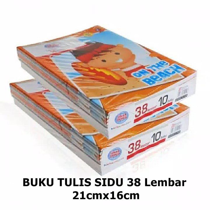 Buku Tulis SIDU 38 Lembar Buku Sinar Dunia Ukuran 16cm x 21cm | Lazada Indonesia
