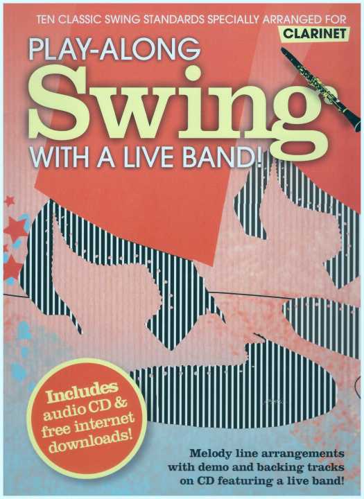 Play-Along Swing With A Live Band! / Clarinet Book | Lazada