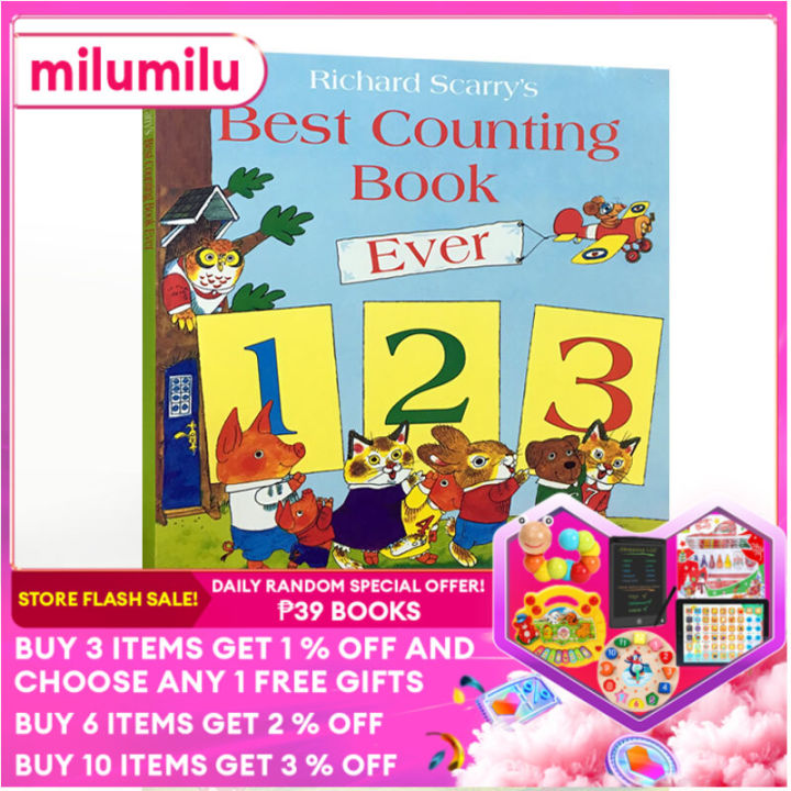 milu Best Counting Book Ever Children's Picture Book | Lazada PH