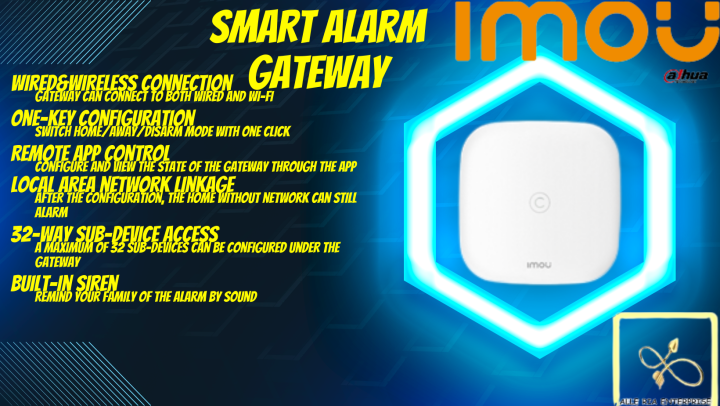 SMART ALARM GATEWAY ZG1-EU IMOU ZG1 | Lazada PH