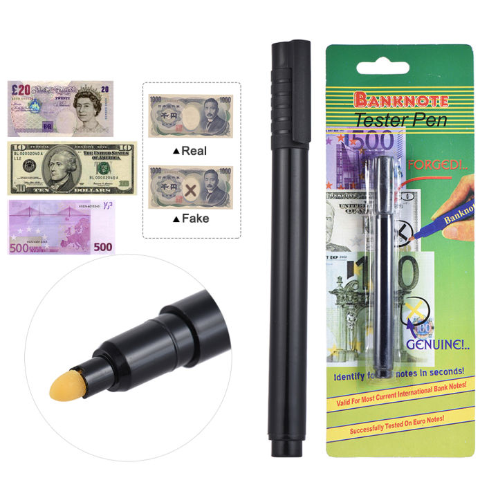 Smart Sensor Counterfeit Money Detector Pen Fake Banknote Tester ...