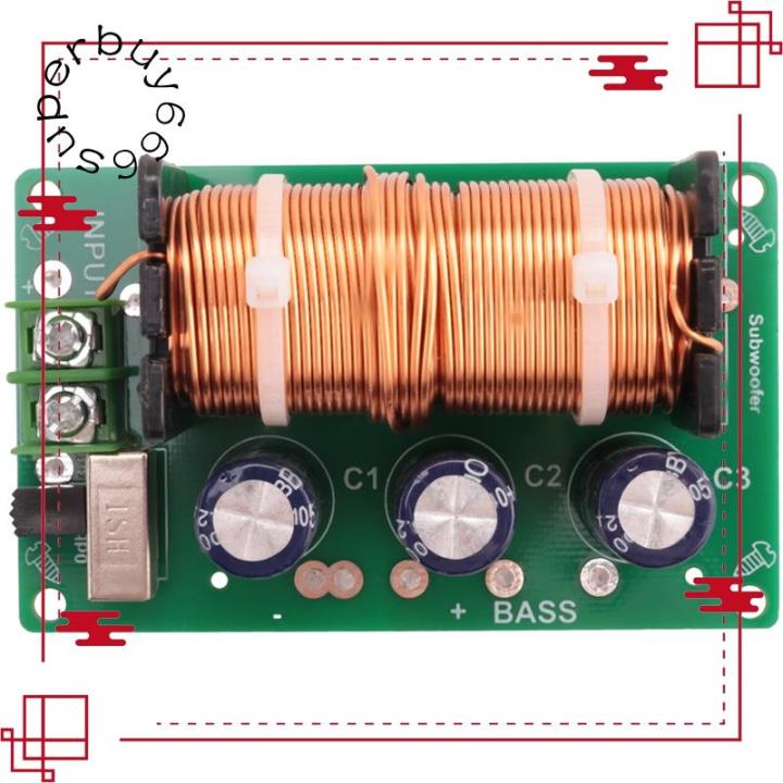 Subwoofer Crossover Subwoofer Frequency Speaker Crossover Filter ...