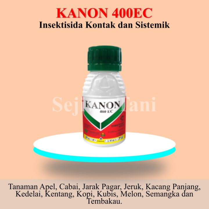 Kanon 400EC, Insektisida kontak dan sistemik 100 ml & 400 ml | Lazada ...