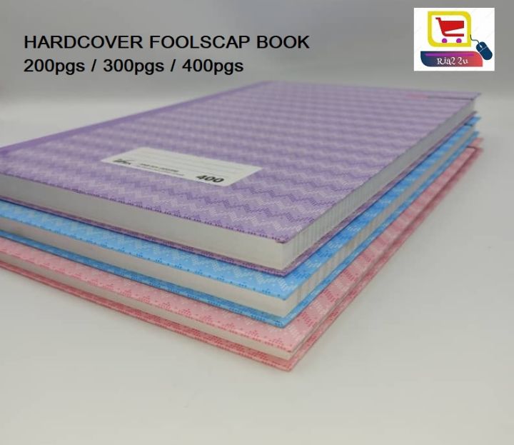 UNI HARDCOVER FOOLSCAP BOOK F4 SINGLE LINE HARD COVER (200PAGES ...