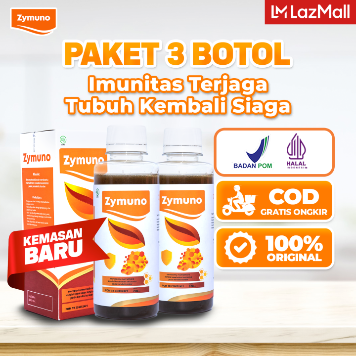 Zymuno Paket 3 Box - Vitamin Herbal Alami | Lazada Indonesia