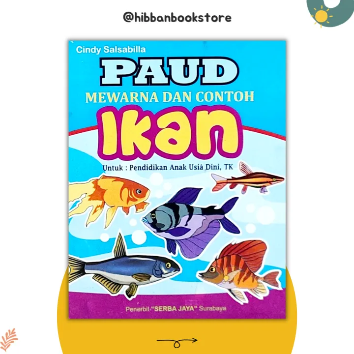 Buku Mewarnai Anak/Buku Paud Dan Mewarna Contoh Ikan Jilid 1 Untuk Paud ...