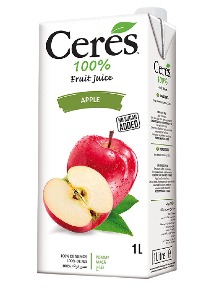 Ceres Fruit Juice - Apple 1 Liter | Lazada PH