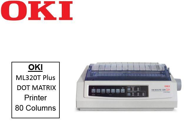 [Pre-order] OKI ML320 Plus Dot Matrix Printer SERIAL IMPACT DOT MATRIX ...