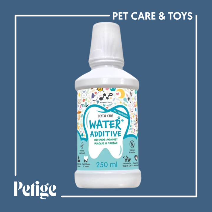 Nanopower Pet Dental Care Water Additive ผลิตภัณฑ์ผสมน้ำดื่มลดกลิ่นปาก ...