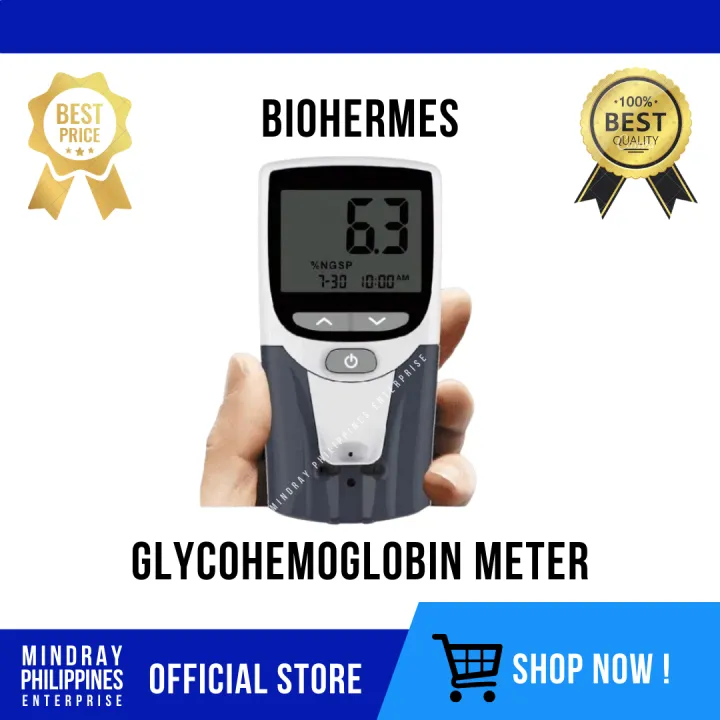 BIOHERMES GLYCOHEMOGLOBIN METER | Lazada PH