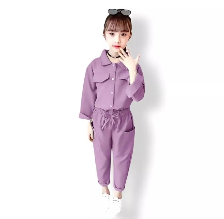 setelan anak perempuan terlviral// baju anak terbaru model kemeja yoshi ...