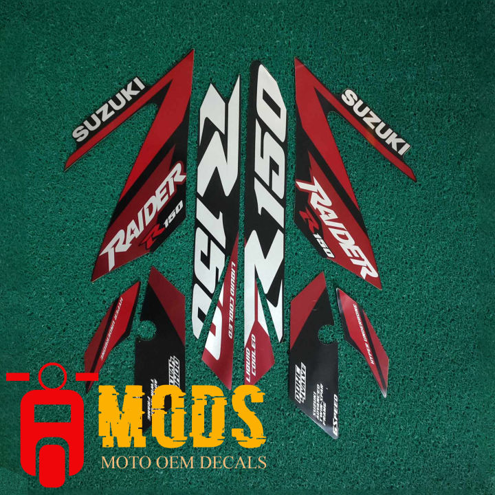 SUZUKI RAIDER 150 Fi 2024 Stock Decal/Sticker | Lazada PH