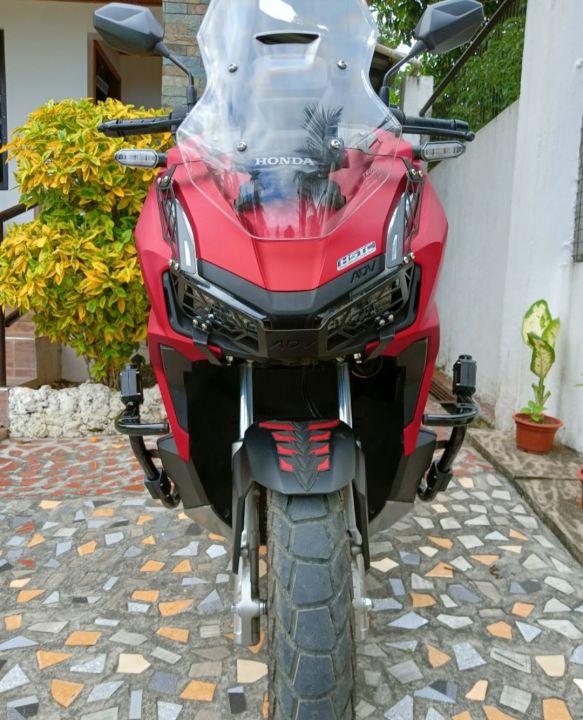 Honda Adv 160 - Half Crash Guard Design 2 with Powder Coating | Lazada PH