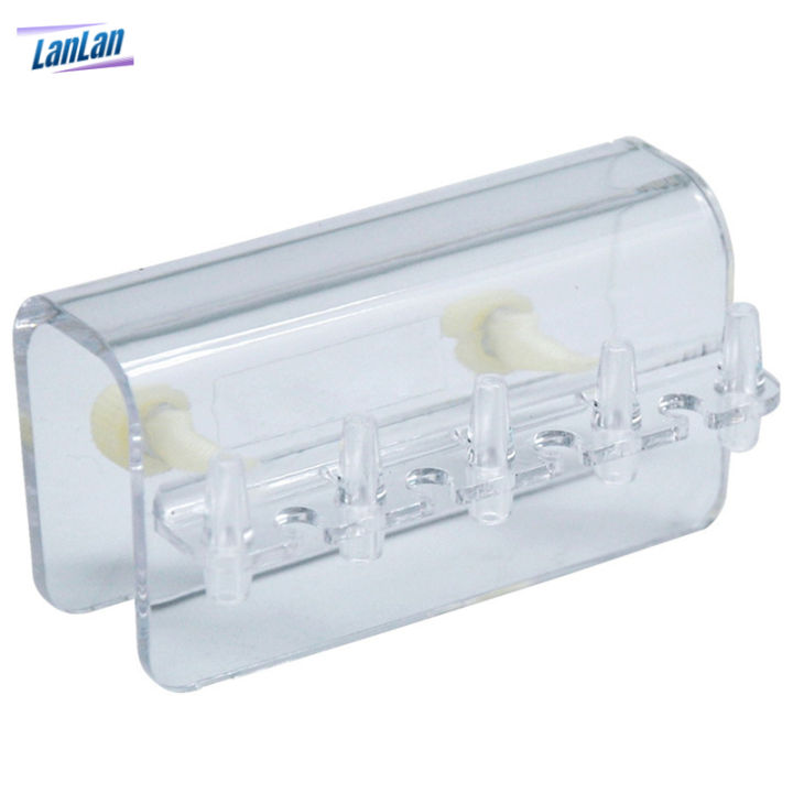 Lanlan Aquarium Tube Holder With 5 Pump Tube Interfaces 4 Open Ports ...