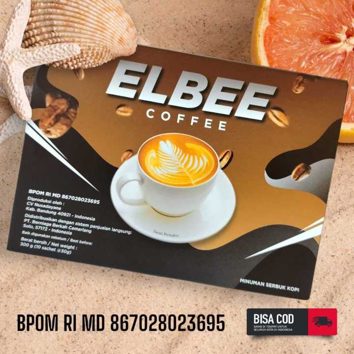 ELBEE COFFE / KOPI ELBEE MINUMAN SERBUK KOPI 1 BOX ISI 10 SACHHET ...