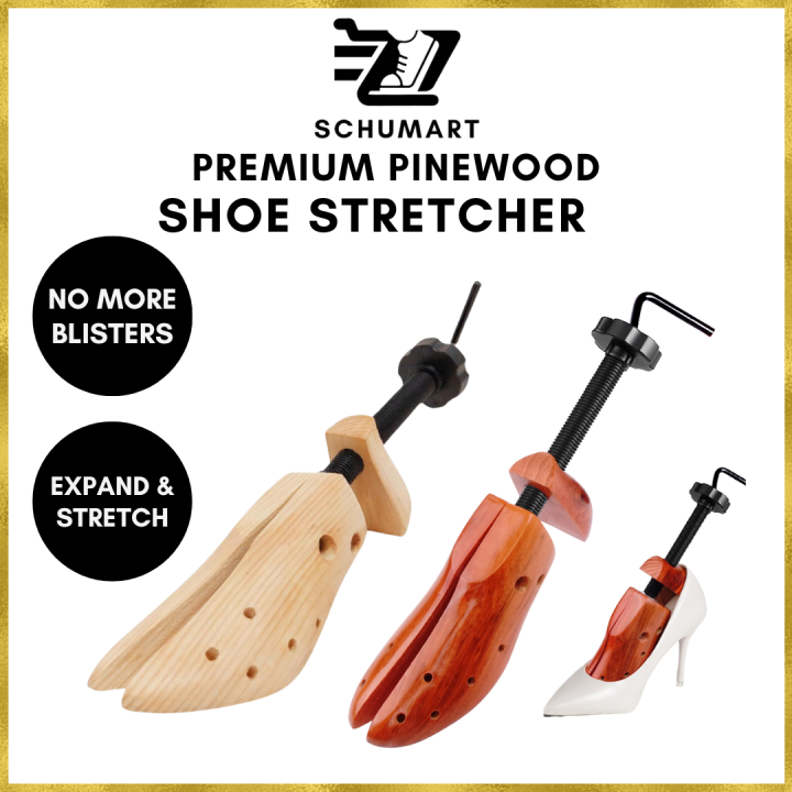 [SG STOCK] Adjustable Pinewood Shoe Stretcher/Shoe Expander for Leather ...