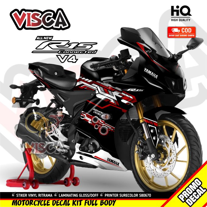 Decal R15 V4 Full Body Stiker R15 V4 Full Body Dekal R15 V4 Hitech ...