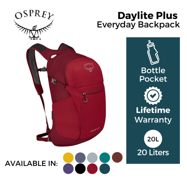 New Osprey Daylite Plus Backpack 20L - Everyday Backpack Outdoor Travel Commuting | Lazada PH