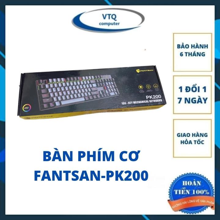 Bàn Phím Cơ Led đổi màu Pantsan Pk200 Gaming cao cấp -Nhiều chế độ led ...