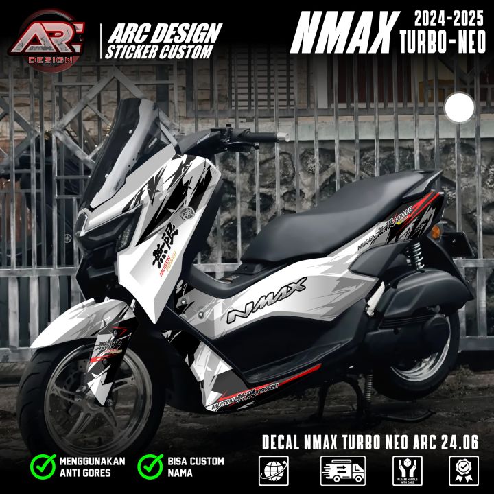 (PROMO COD) TERBARU Decal Sticker Yamaha Nmax TURBO NEO 2024 2025 ...