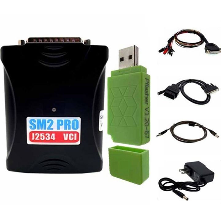 Sm2 Pro J2534 Vci Ecu Programmer Read Scanmatik 2 Pro Flash 67 in 1 Pcm ...