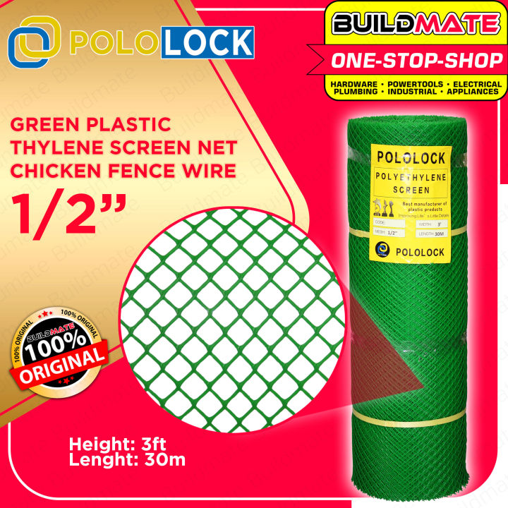 Green Plastic Polyethylene Screen Amazon Net Chicken Fence Cage Wire 3 ...