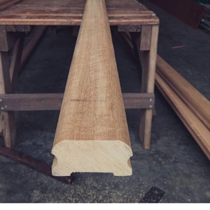 Produk Trend Hand Railing Pegangan Railing Tangga Kayu Kamper 810ಌ ...