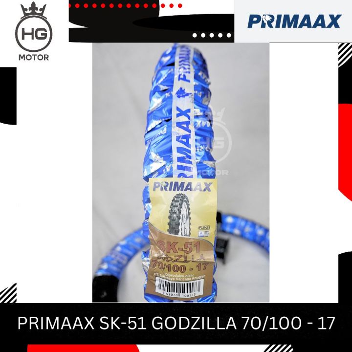 BAN TRAIL PRIMAAX SK 51 70/100 80/100 90/100 RING 17 GODZILLA PRIMAX ...