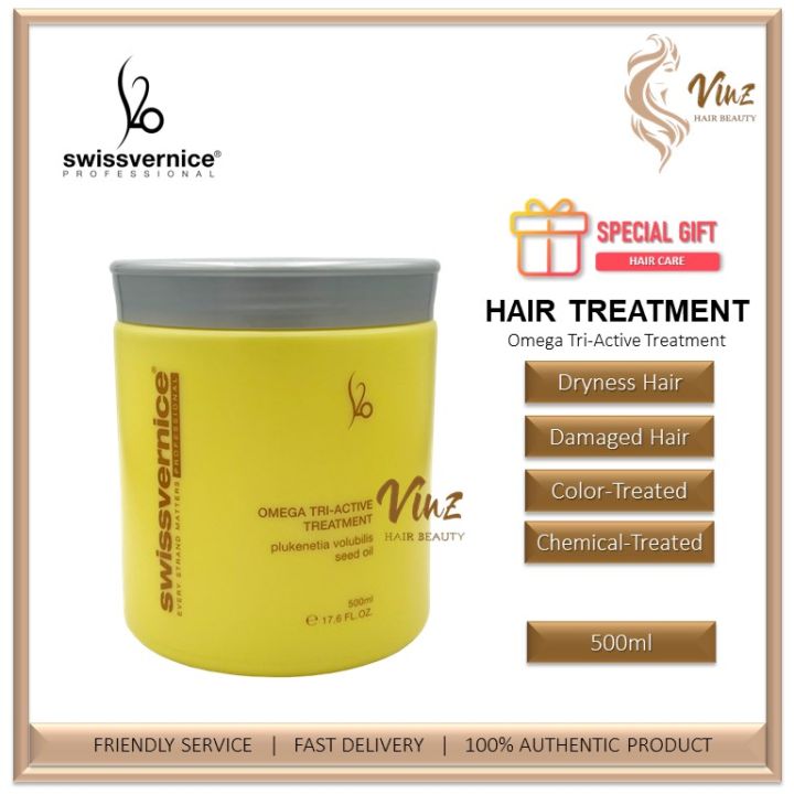 【FREE GIFT】Swissvernice s2o Omega Tri-Active Treatment - 500ml | Lazada