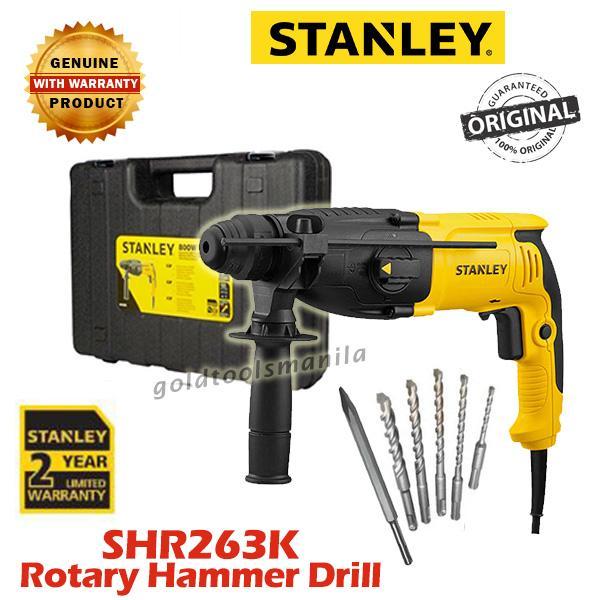 STANLEY SHR263K 3 mode SDS Plus Rotary Hammer Drill 800W 26 mm Lazada Lazada PH