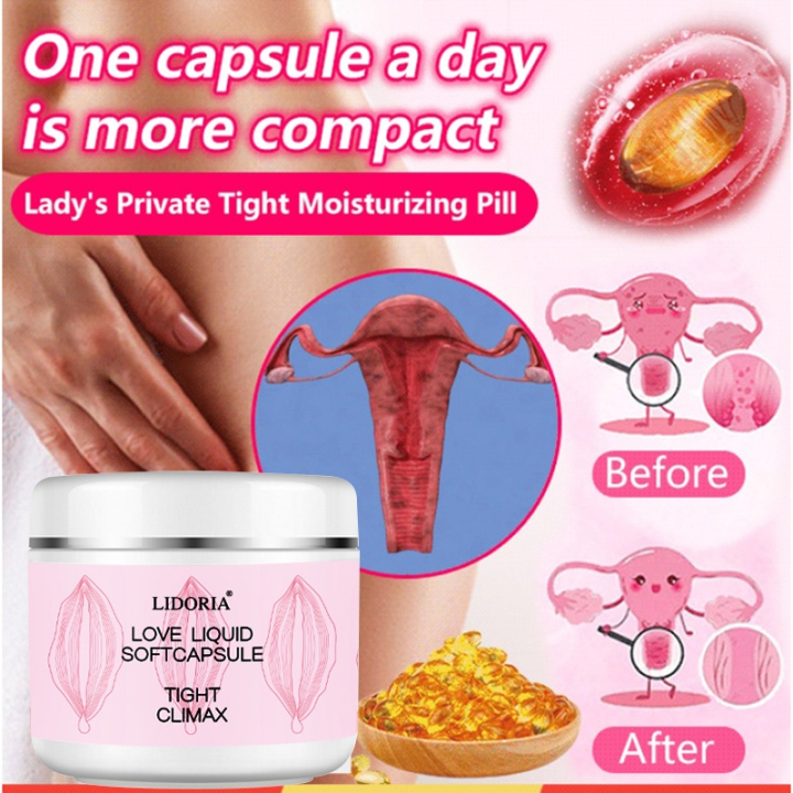 10 capsules Vaginal Tightening Capsules Anti-bacterial for Shrinking ...