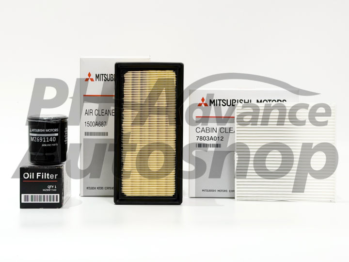 Cabin Filter, Air Filter and Oil Filter Mitsubishi Xpander 2018-UP ...