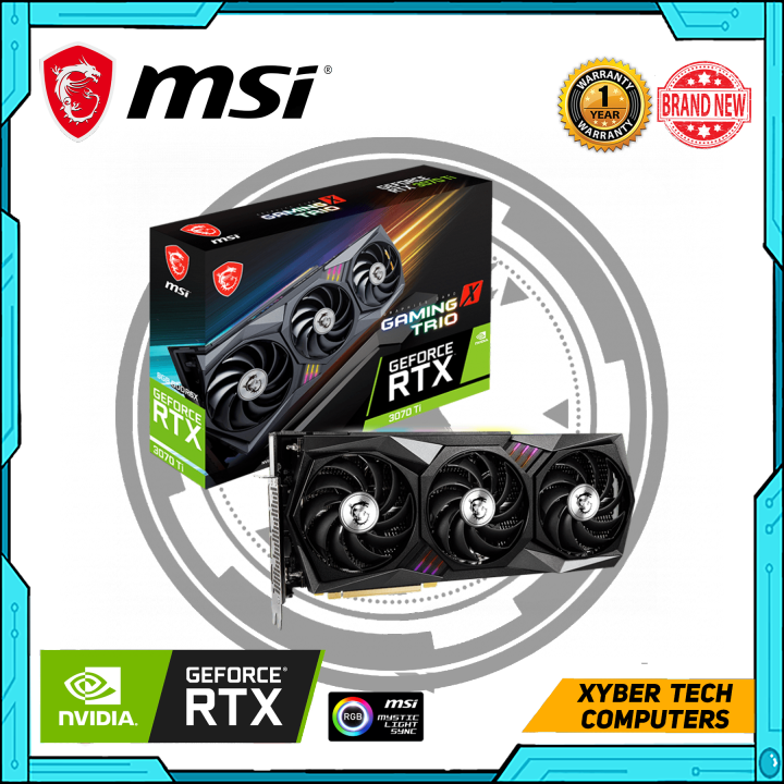 MSI GeForce RTX™ 3070 Ti GAMING X TRIO 8G | Lazada PH