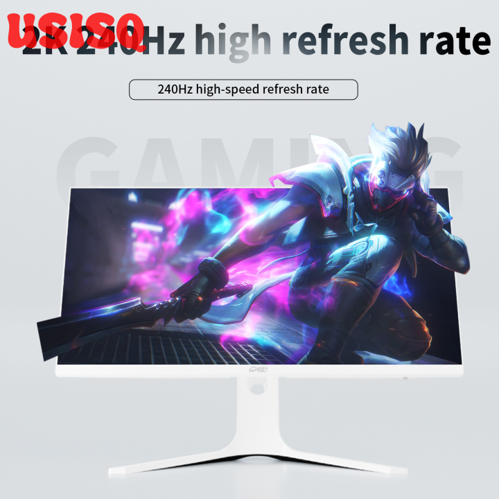 [USISQ] ChonSun 27-Inch White Monitor – 2K 240Hz Gaming Monitor ...