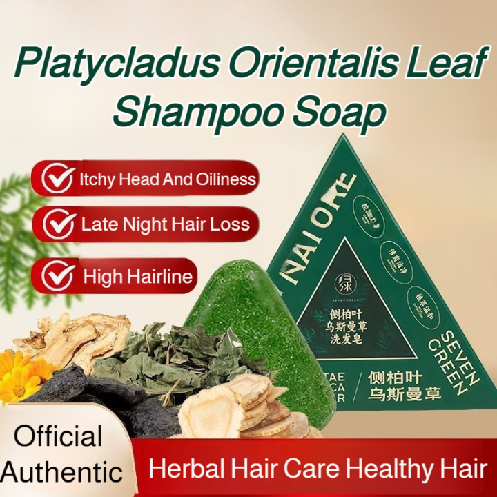 Amino Acid Shampoo Bar Handmade Hair Growth Soap Herbal Anti-Hair Loss ...