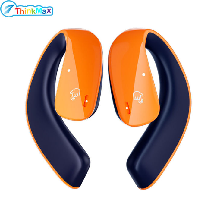 TWS Wireless Bluetooth-compatible Headphones Touch Control Ear Clip ...