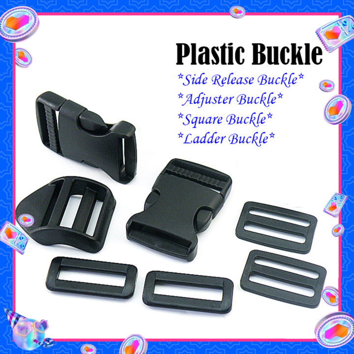Plastic Side Release Ladder Lock Adjuster Square Buckle Bag Grab Buckle ... Plastic Side Release Ladder Lock Adjuster Square Buckle Bag Grab Buckle ...