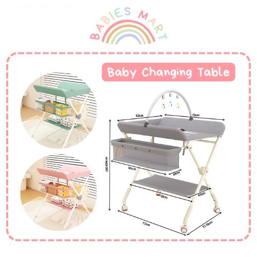 Diaper table, baby care table, baby changing table, newborn bath ...