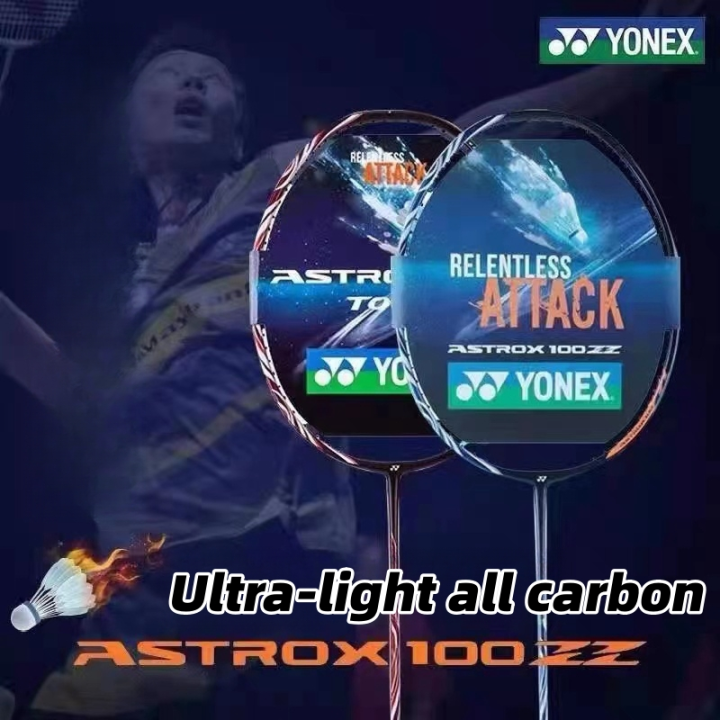 YONEX ASTROX 100ZZ 4U 100% Full Carbon Single Badminton Racket 26-30Lbs Suitable for ...